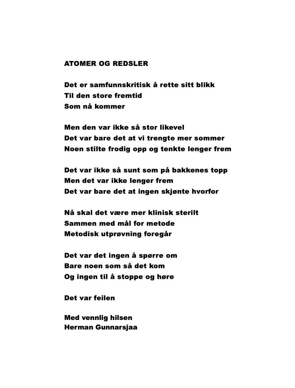 atomer og redsler